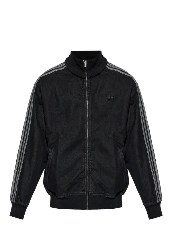 Adidas Originals By Alexander Wang Denim Bomber Jacket - Black