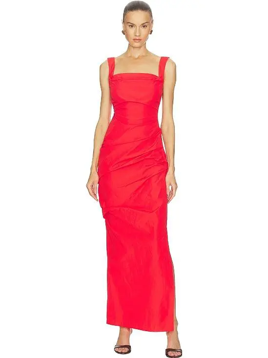 Paris Georgia Raf Dress - Red
