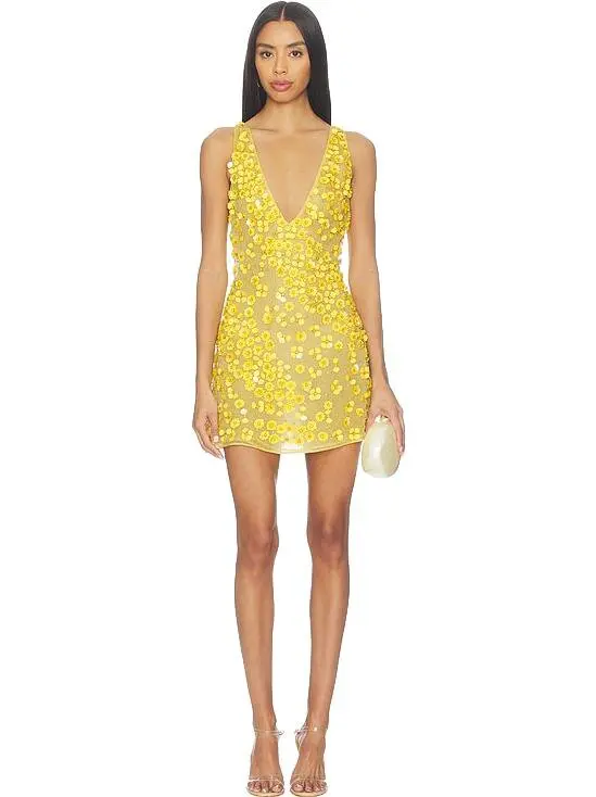 Cult Gaia Sapphira Dress - Canary