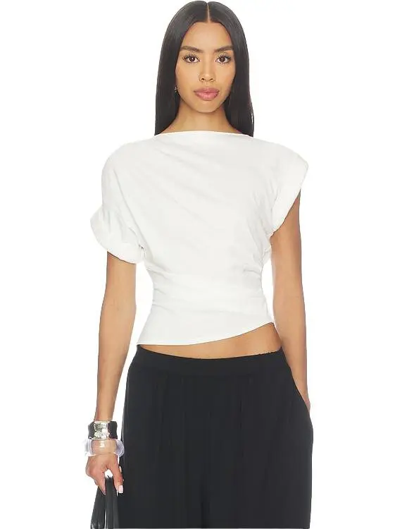 THE LINE BY K Francine T-shirt - White
