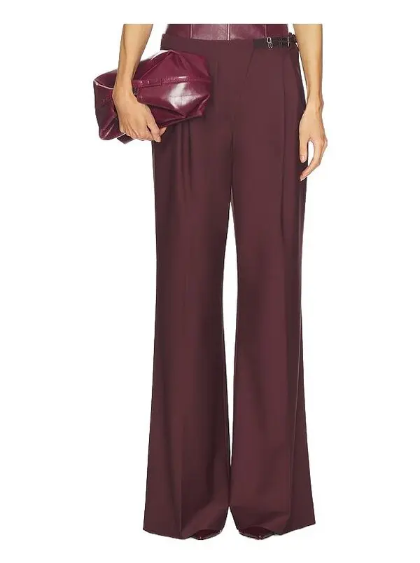 Anna October Noemie Pants - Burgundy