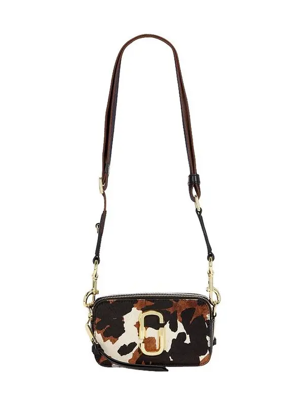 Marc Jacobs Snapshot Crossbody Bag - Mocha Multi