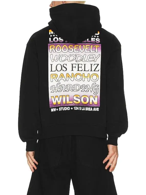 METALWOOD STUDIO Flyer Hoodie - Black
