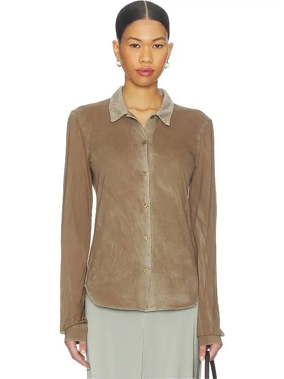 Cotton Citizen Standard Buttondown - Tan