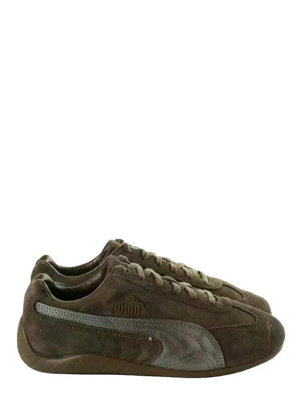 PUMA Speedcat Lux Leather Sneakers - Brown