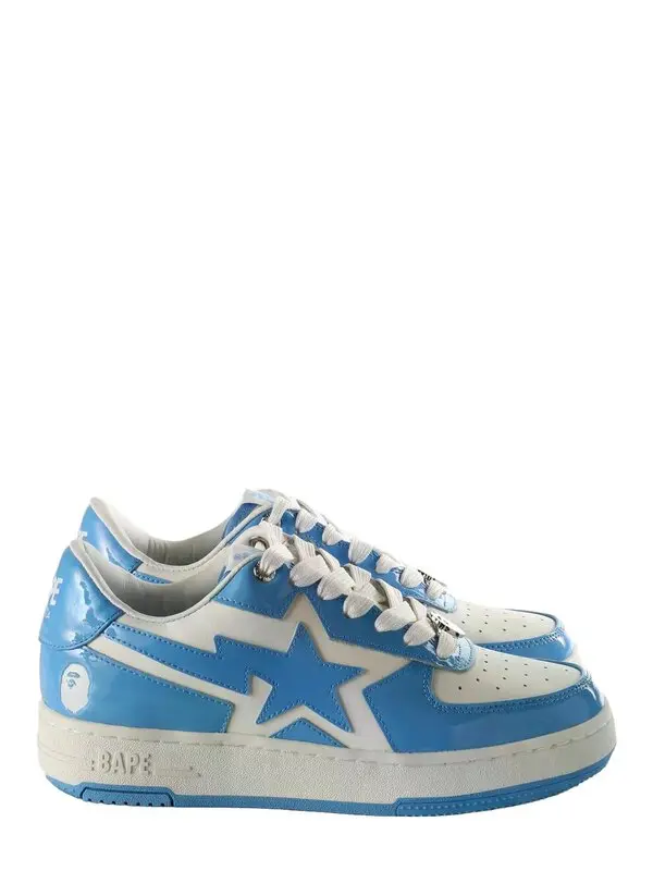 A BATHING APE Star Motif Sneakers - Blue