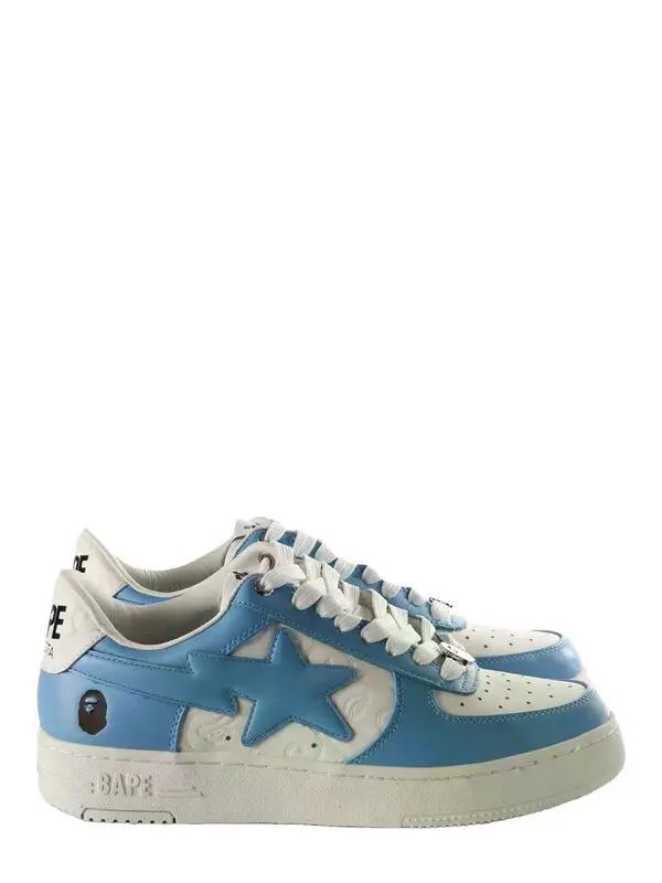 A BATHING APE Sta™ #3 Star-appliqué Sneakers - Blue