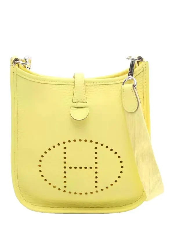 Hermès 2024 Tpm Evelyne Leather Shoulder Bag - Yellow