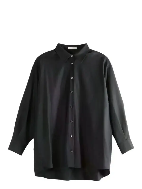 THE ROW Luka Shirt - Black