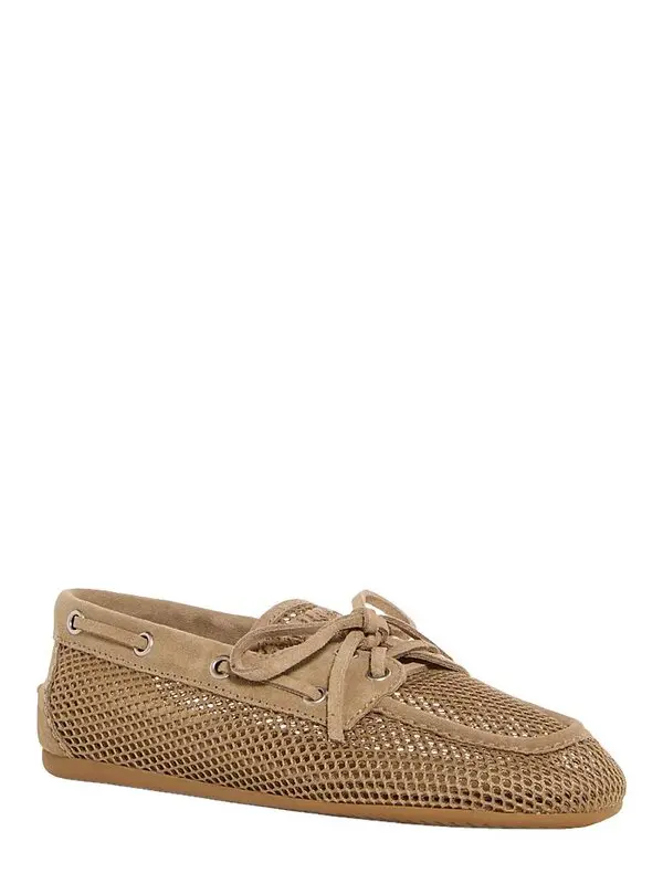 Miu Miu Mocassini Mesh Flats - Deserto