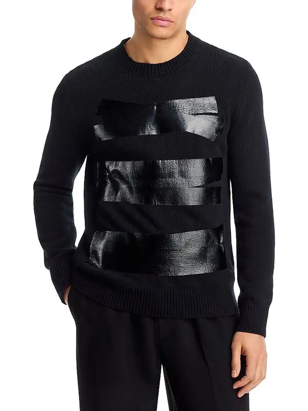 MAISON MARGIELA Duct Tape Sweater - Black