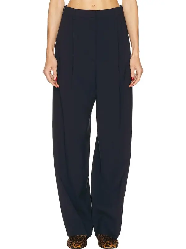 Miu Miu Wool Superfine Pant - Bleu