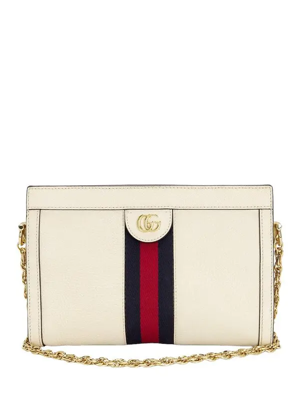 Gucci Ophidia Shoulder Bag - White