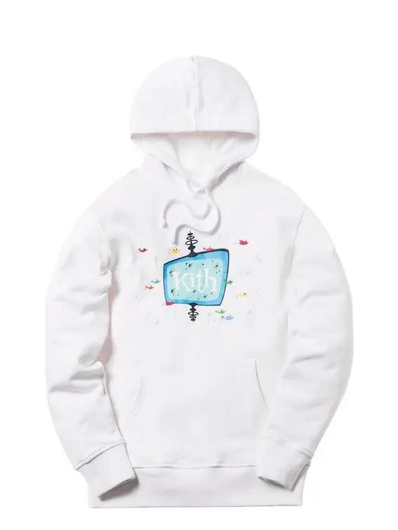 Kith Jetsons Drive In Hoodie - White