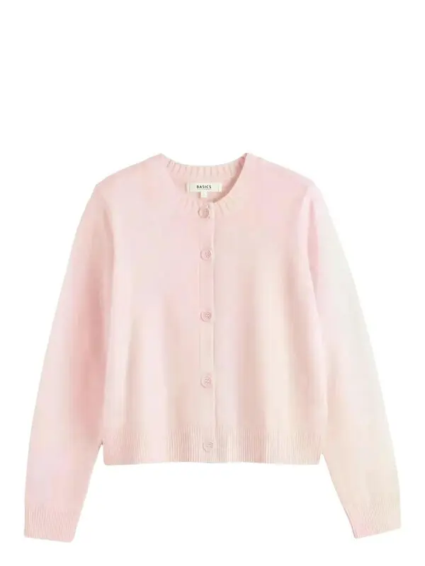 Chinti & Parker Crew-neck Cardigan - Pink