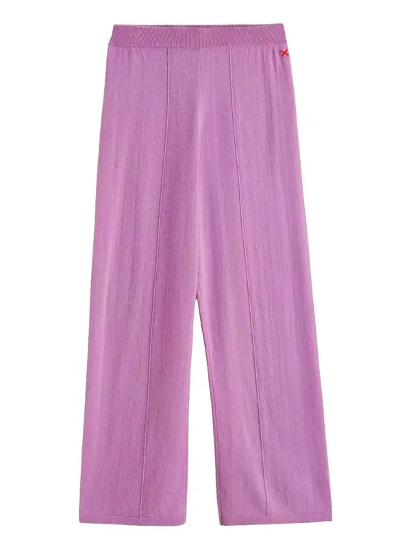 Chinti & Parker Wide-leg Track Pants - Purple