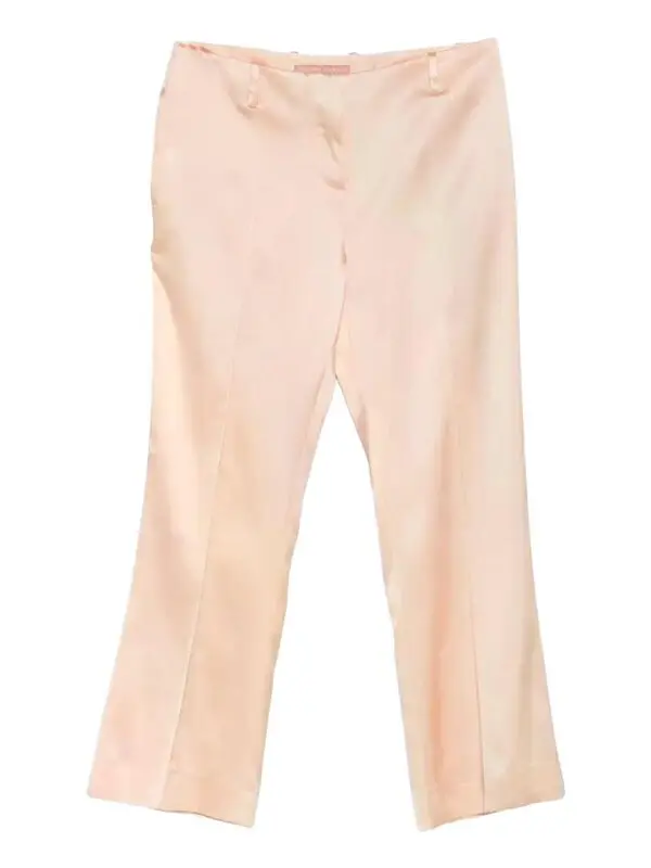 Ermanno Scervino Cropped Flared Trousers - Orange