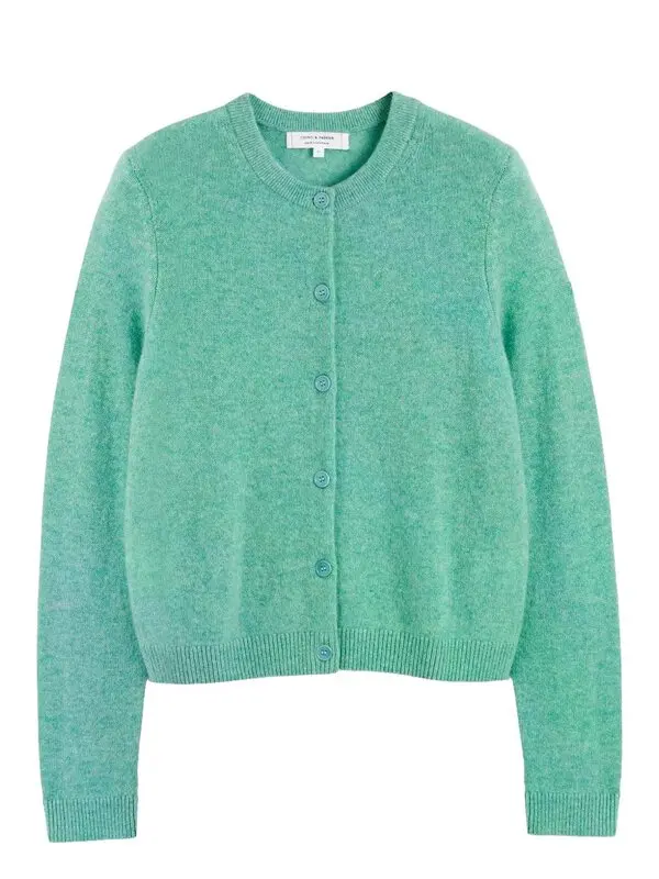 Chinti & Parker Button Cardigan - Green