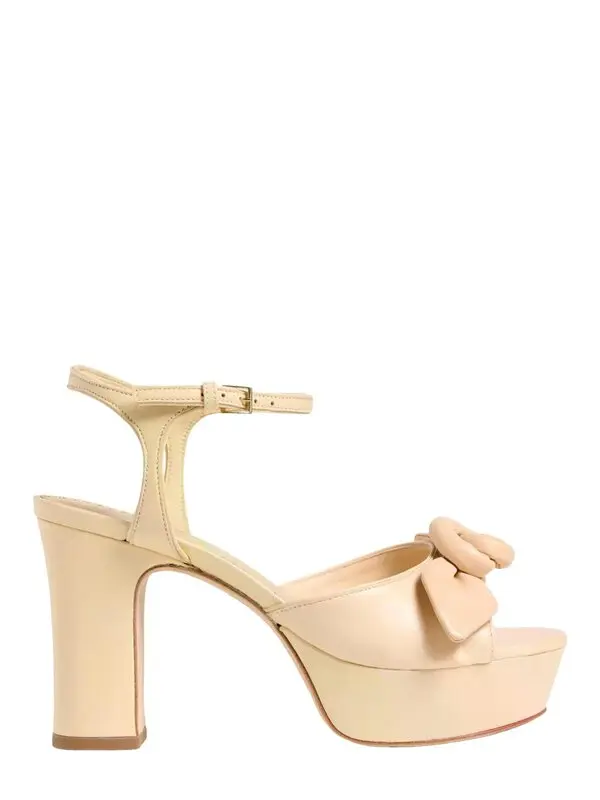 Cinq À Sept Arianna Knotted Platform Sandals - Neutrals