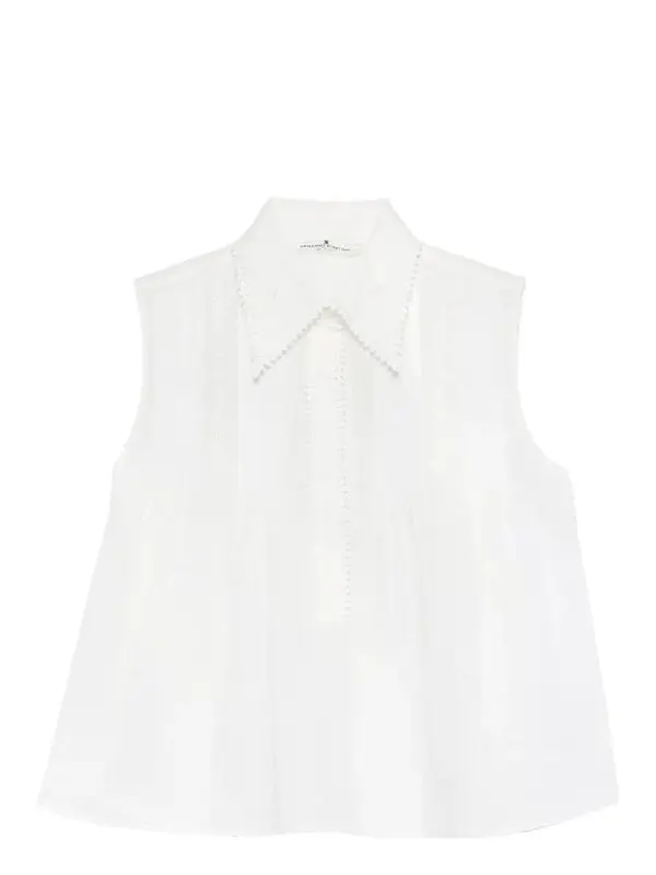 Ermanno Scervino Embroidered Top - White