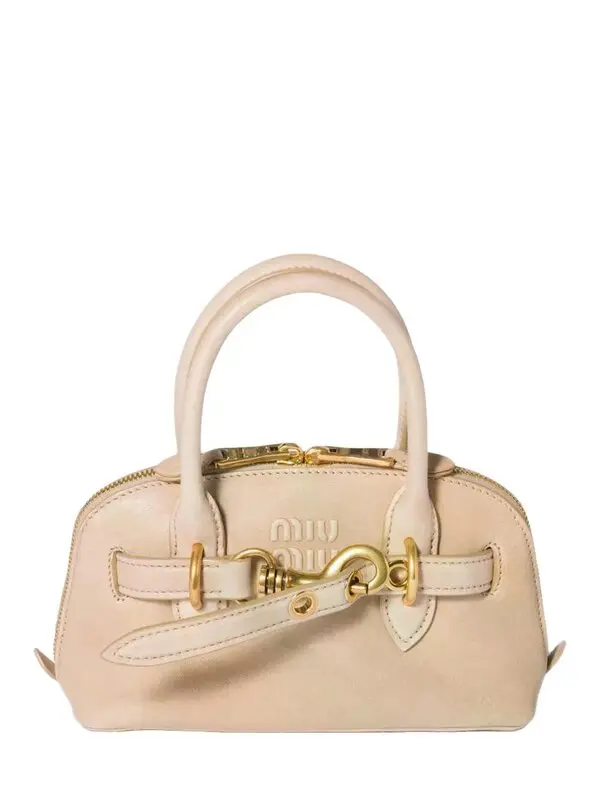 Miu Miu Mini Aventure Tote Bag - Neutrals