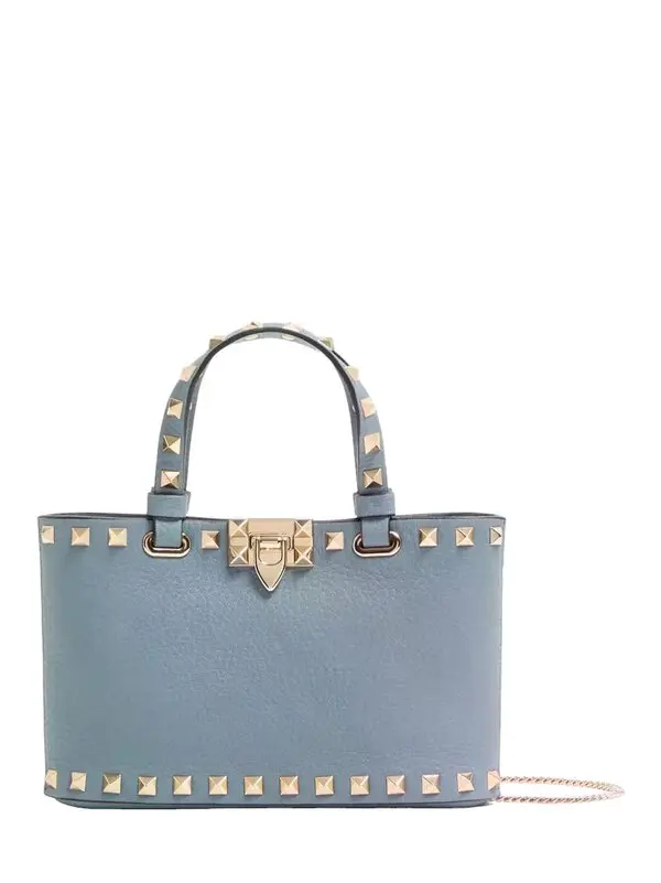 Valentino Garavani Mini Rockstud Tote Bag - Blue