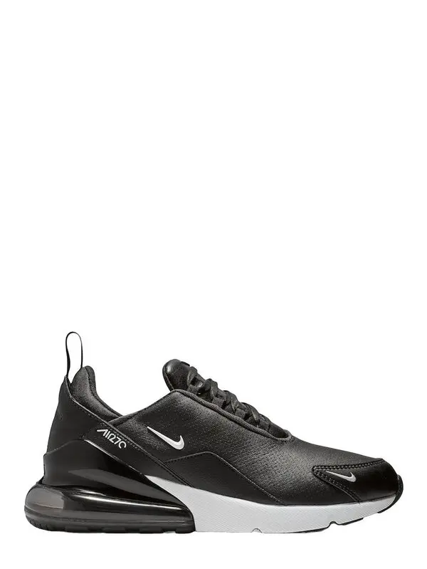Nike Air Max 270 Premium Leather Sneakers - Black/white/anthracite