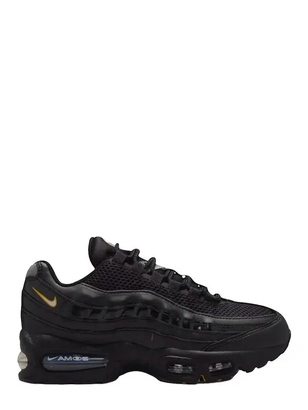 Nike Air Max 95 Se Big Bubble Total 90 Sneakers - Black/metallic Gold/metallic Silver