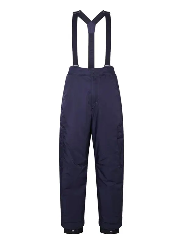 Moncler Wide-leg Padded Ski Salopettes - Black