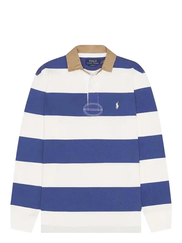 Polo Ralph Lauren Long-sleeve Rugby Shirt - Blue