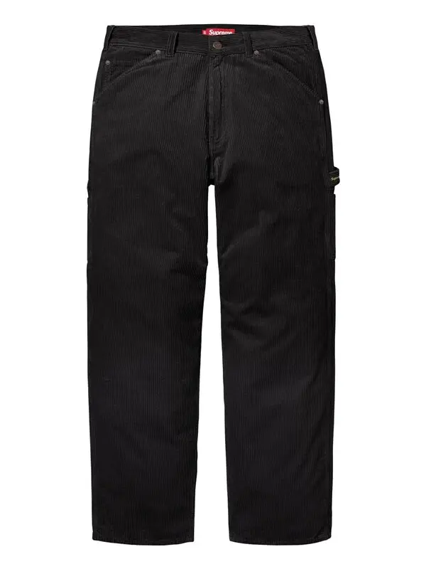 Supreme Wide Wale Corduroy Painter Pant - Black
