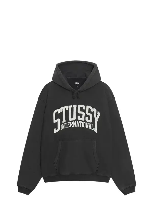 StÜssy Relaxed International Hoodie - Red