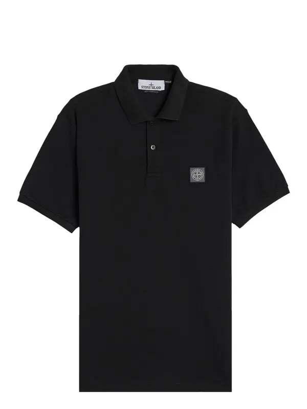 Stone Island Organic Cotton T-shirt - Black