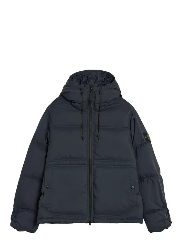 Stone Island Cordura Down Parka - Blue