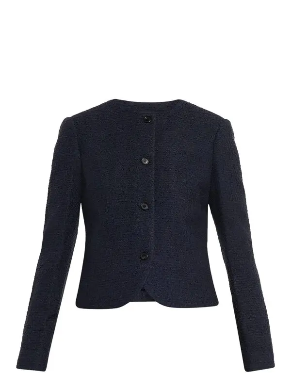 Theory Tailored Tweed Jacket - Nocturne N