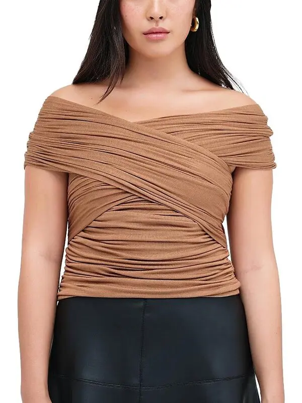 MARCELLA Alyssa Infinity Top - Chestnut