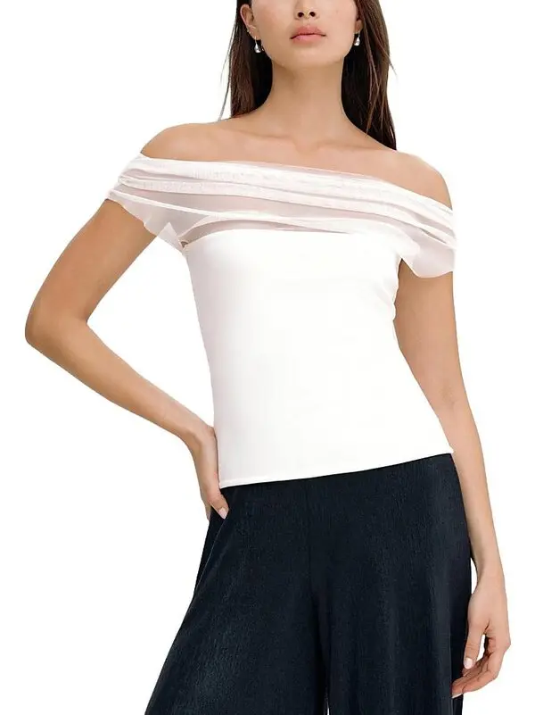 MARCELLA Cabrini Top - Off White