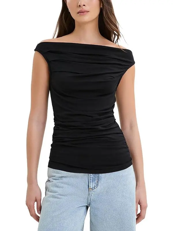 MARCELLA Cooper Sleeveless Top - Black