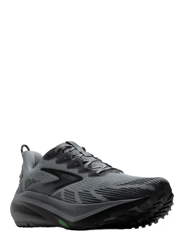 Brooks Ghost Trail Running Shoe - Gray/gray/blackened Pearl