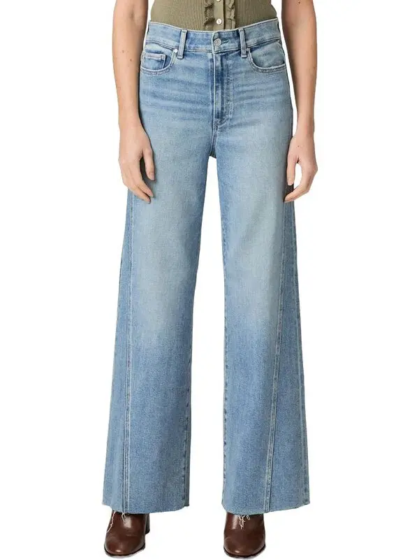 Paige Anessa Wide Leg Jeans - Explorer