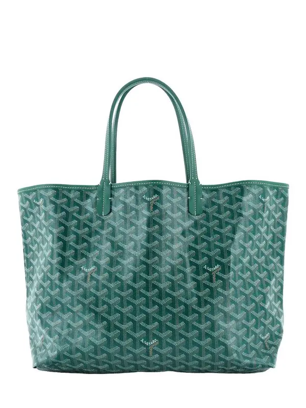 GOYARD Saint Louis Pm Tote Coated Canvas - Green