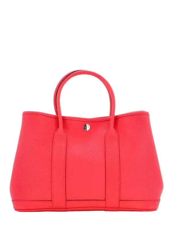 HERMES Garden Party 30 Tote Leather - Bougainvillier