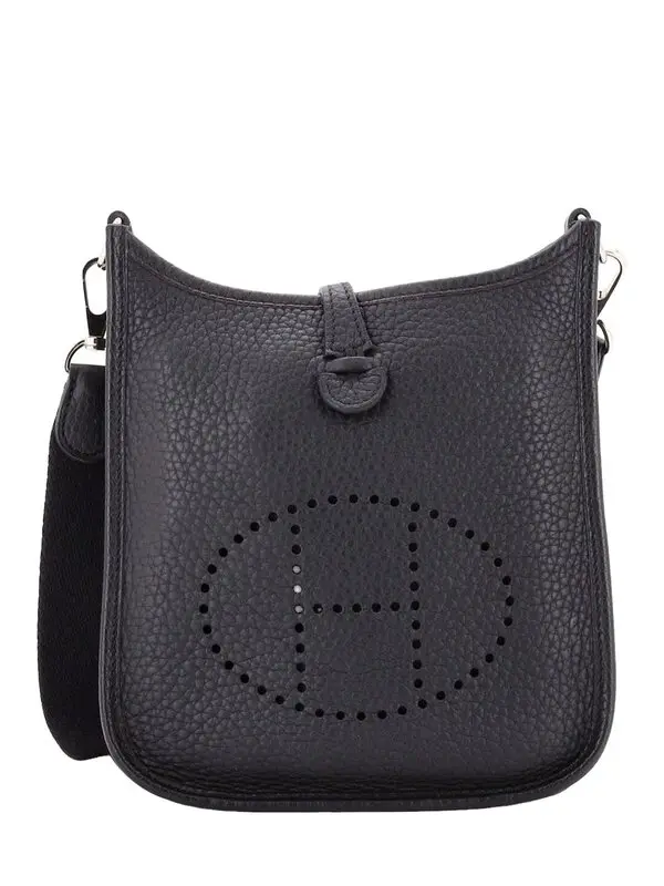 HERMES Evelyne Bag Gen Iii Clemence Tpm - Noir