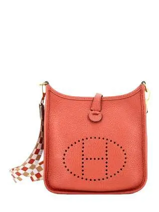 Hermès Evelyne Bag Gen Iii Clemence Tpm - Brown