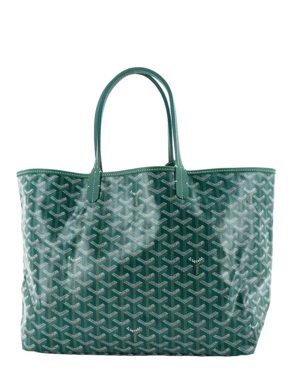 GOYARD Saint Louis Tote Coated Canvas Pm - Green