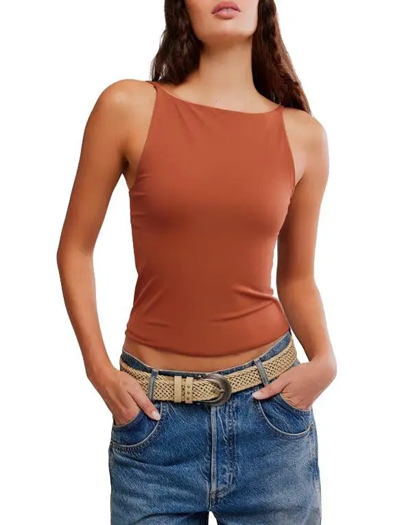 Free People Round Two Camisole - Canyon Sunset