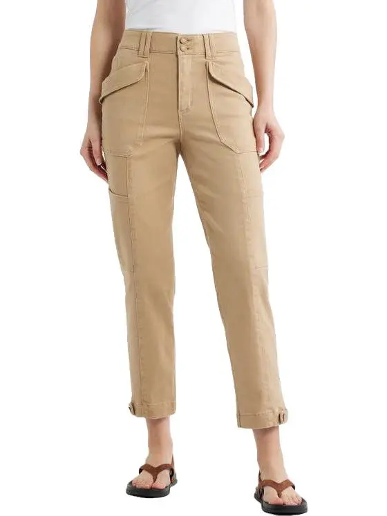 Wit & Wisdom Skyrise Tapered Utility Pants - Warm Sand