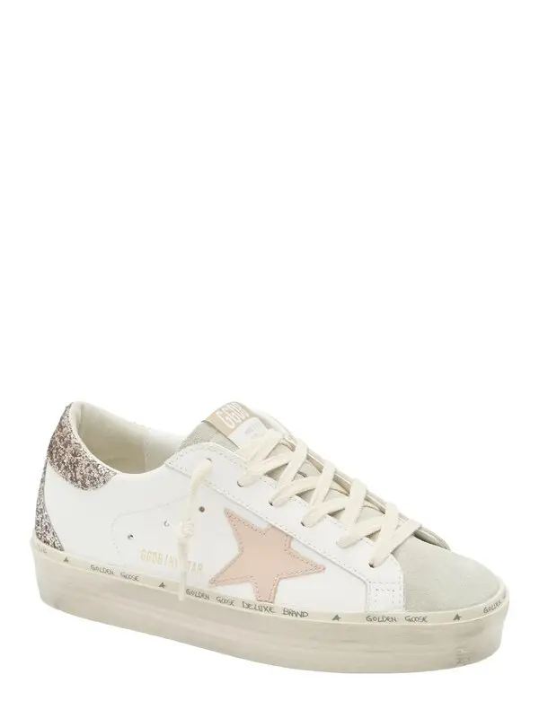 Golden Goose Hi Star Platform Sneakers - White/ice/moonlight/cinder