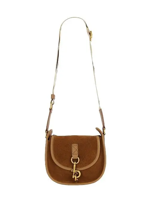 Burberry Mini B-clip Messenger Bag - Hazel