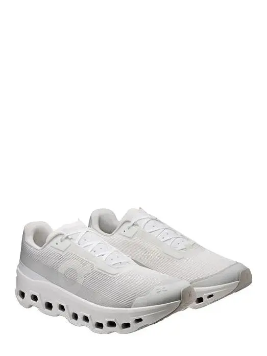 On Cloudmonster Void Sneakers - White/white